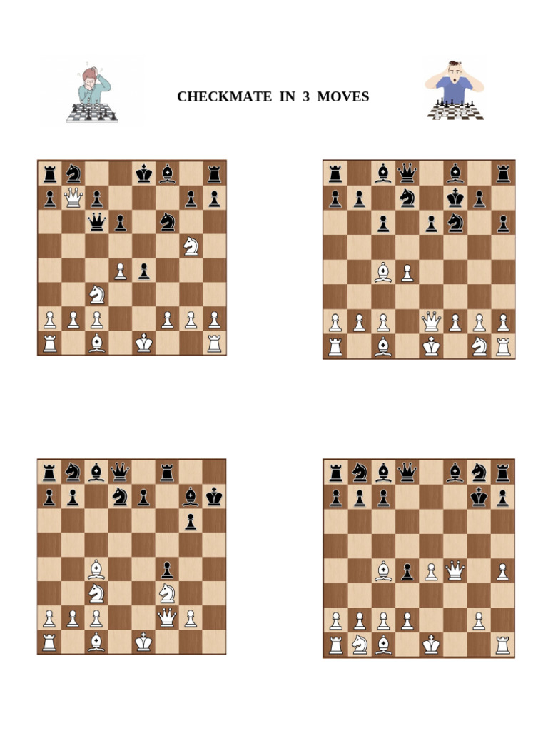 Checkmate in 3 Moves | PDF