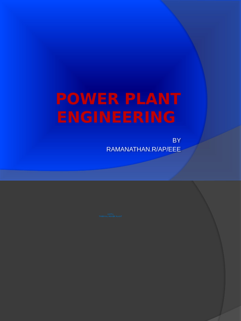 Power Plant Engineering Overview | PDF | Magnetohydrodynamics | Neutron
