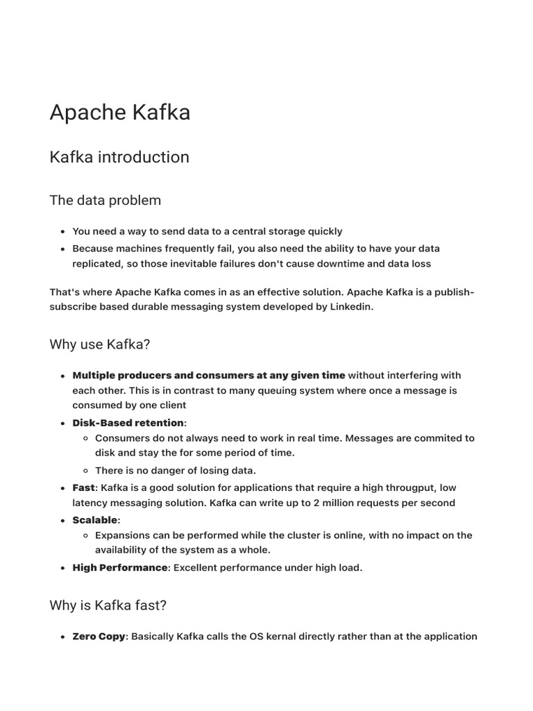 Apache Kafka - Thi Nguyen's Blog | PDF | Replication (Computing) | Computer Cluster