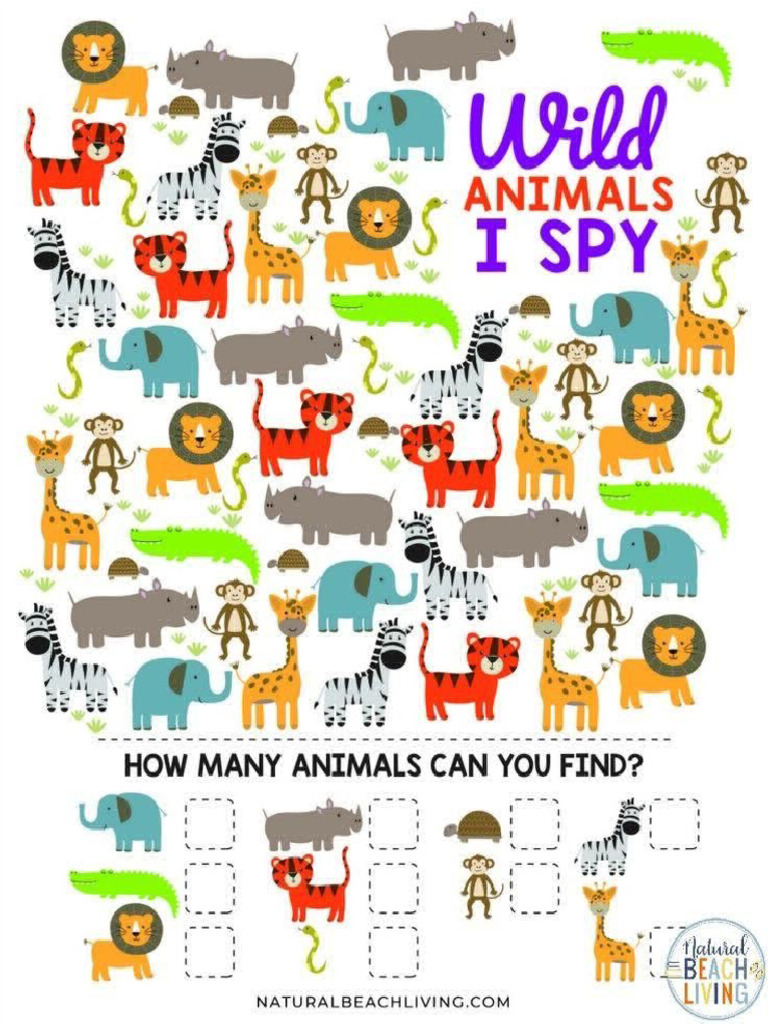Animals Kids | PDF