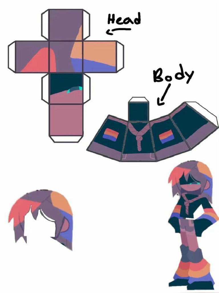 Sprunki papercraft part 1 | PDF