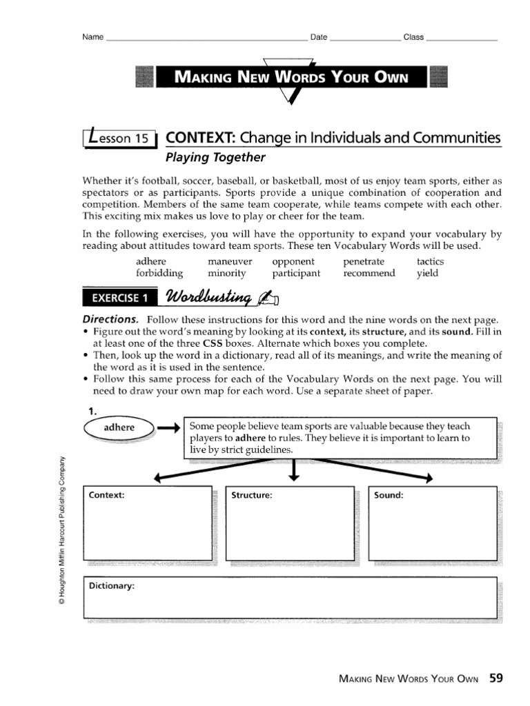 Vocabulary Handbook - Gr. 7 - Third Term | PDF | Vocabulary