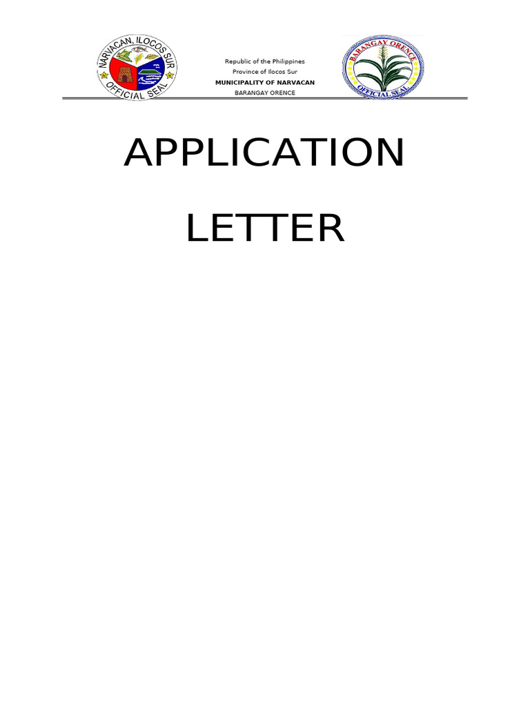 Application Letter For Drug Clearing | PDF | Philippines | Law Enforcement