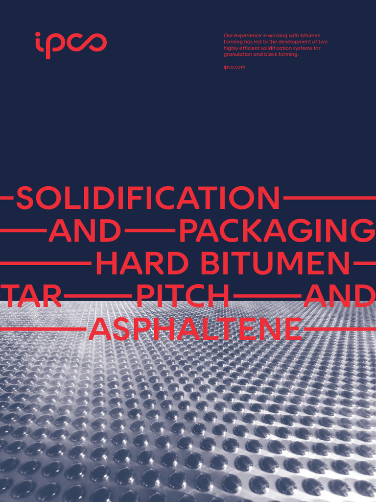 IPCO IP Bitumen 07 2019 v1.0 LO-RES | PDF | Pallet | Water