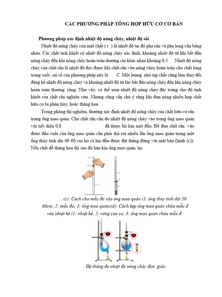 Bài 1. Các PP T NG Hop Huu Co Co Ban | PDF
