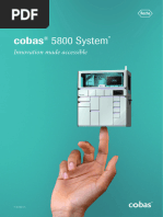 Cobas 8000 Modular Analyzer Overview | PDF | Blood Plasma | Immunoassay