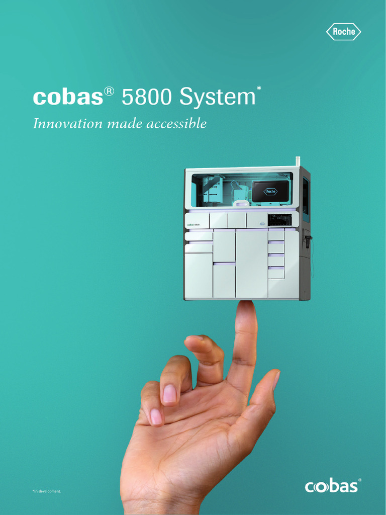 Roche-Brochure - Cobas 5800 - English-0003 | PDF | Assay | Automation