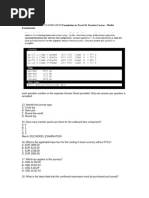 Tico Sample Exam Travel Counsellor Answer Sheet e | PDF | Identity ...