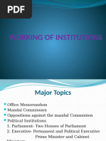 9 Civics CH 4 Working of Institutions | PDF | Government Of India ...