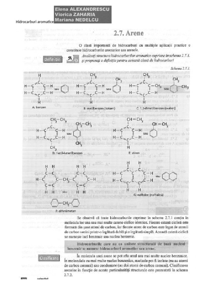 Hidrocarburi Aromatice | PDF