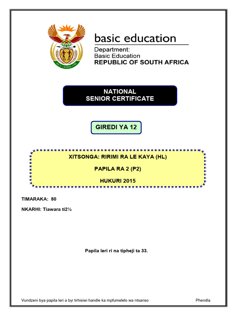 Ririmi Ra Le Kaya | PDF