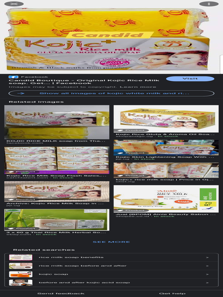 Kojic White Milk and Rice Soap - Google Search | PDF