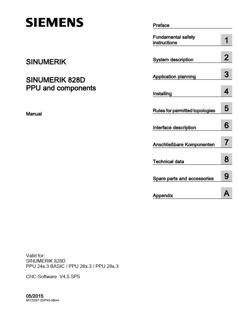 sinumerik_828d | PDF | Electrostatic Discharge | Electricity