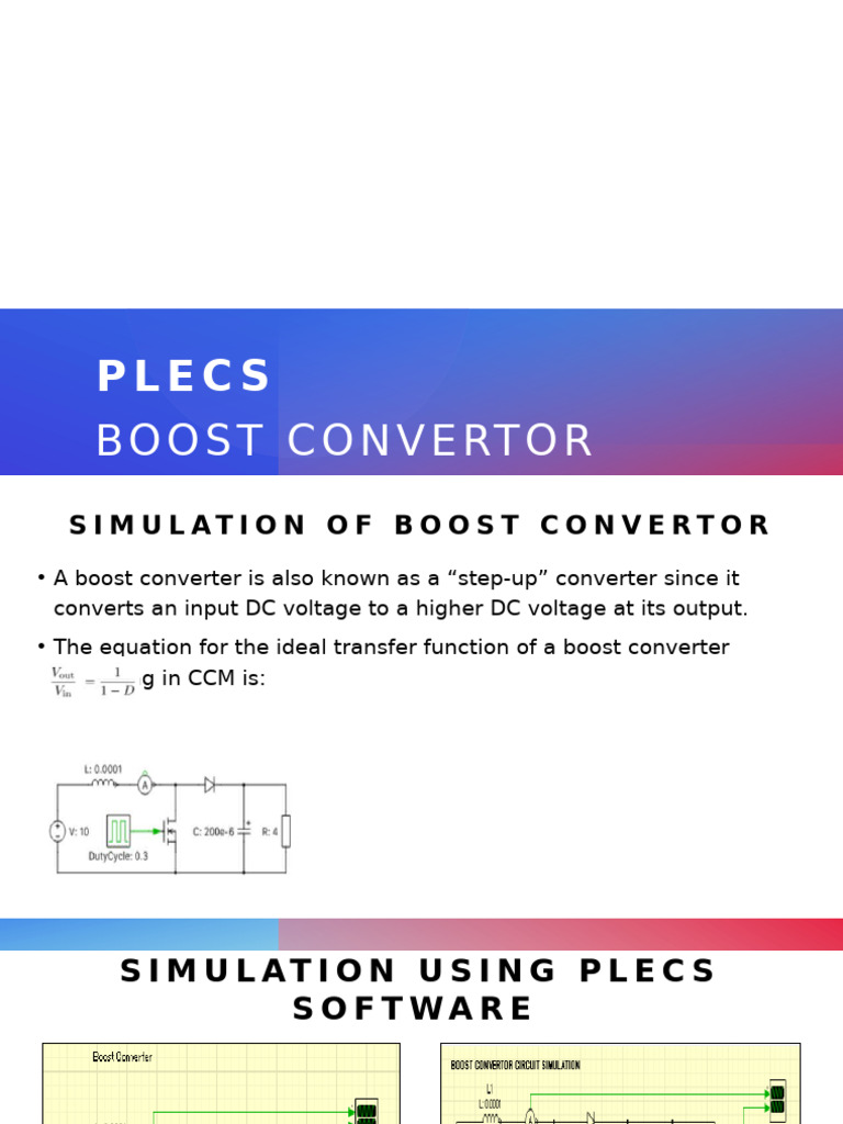 Plecs-Boost Convertor Simulation 11 15 2024 | PDF