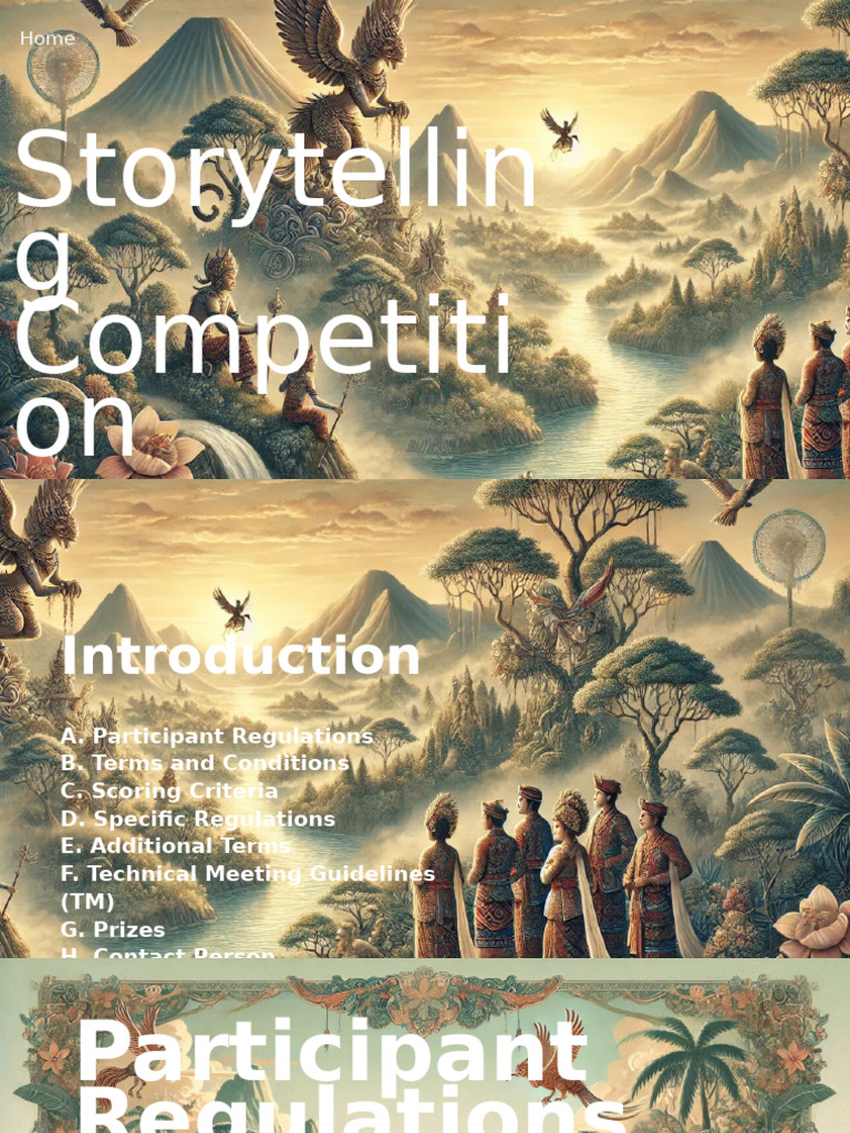 Storytelling Competition YEHO | PDF | Storytelling | Human Communication