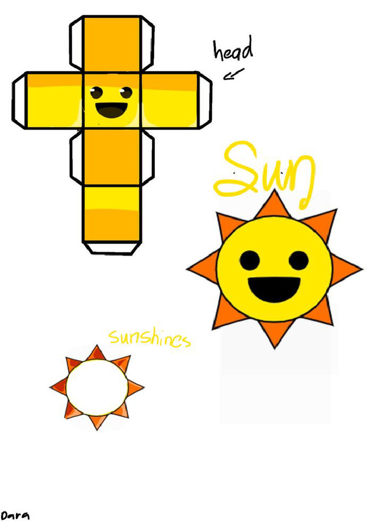 Sprunki papercraft part 5 | PDF