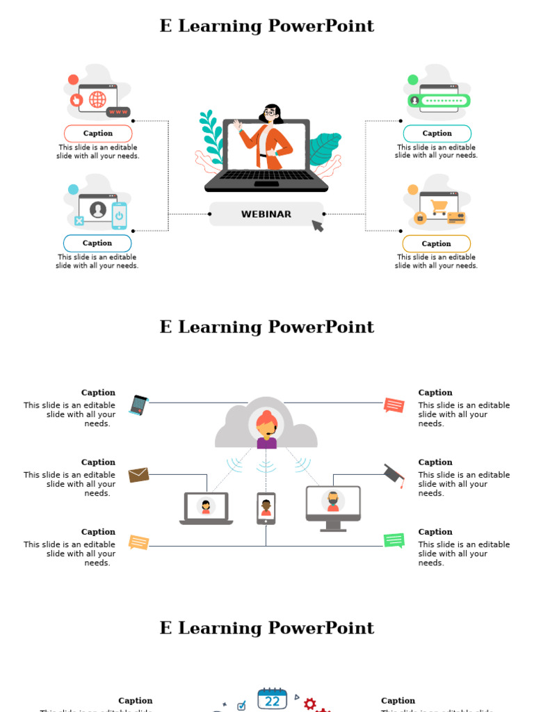 SlideEgg - 479068-E Learning Slide PowerPoint Presentation | PDF | Microsoft Power Point | Computing