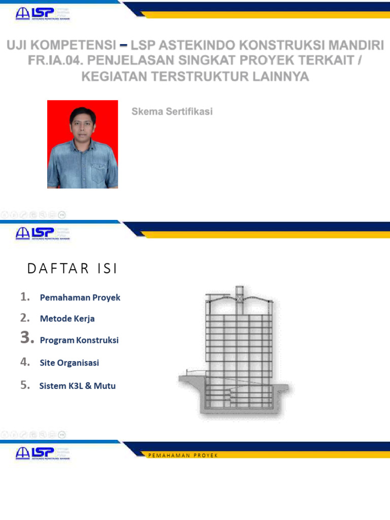 Uji Kompetensi LSP Astekindo Konstruksi | PDF