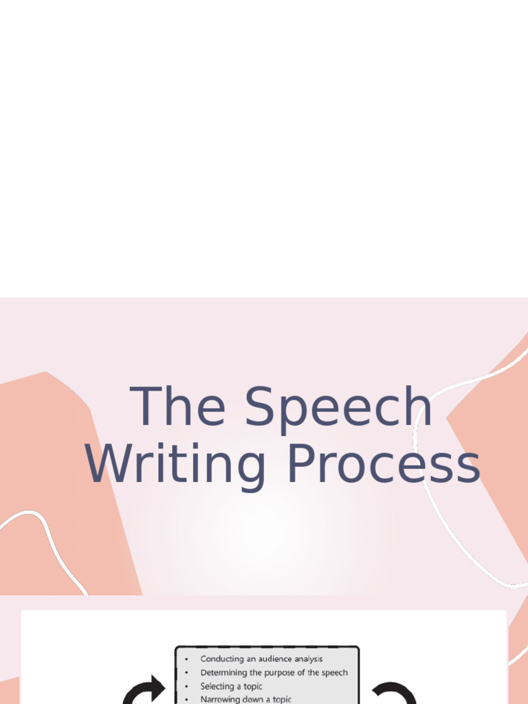 Speech Writing Process | PDF | Information | Information Literacy