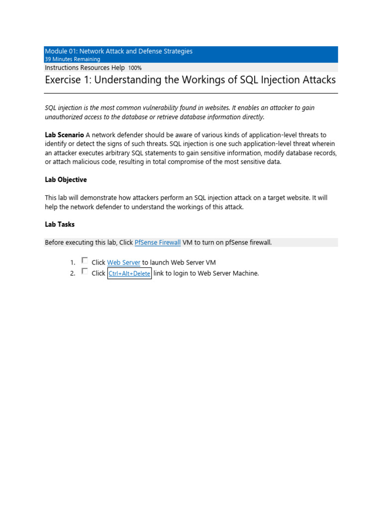 SQL Injection and XSS Attack Lab Guide | PDF | World Wide Web ...