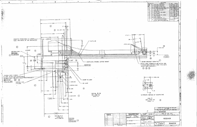 Firearms - ! - Blueprint - M203 40mm Grenade Launcher 3 | PDF