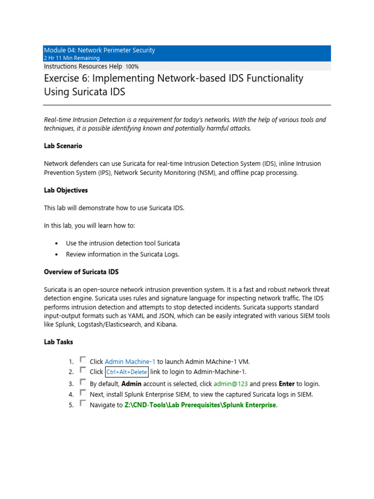 46 Implementing Network Based Ids Functionality Using Suricata Ids 3499