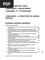 Kune Kupenya Mugomo Lyrics | PDF
