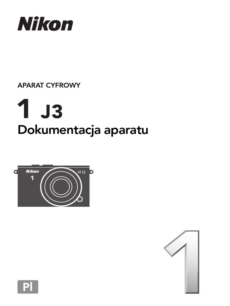 Instrukcja Nikon 1 J3 PL | PDF