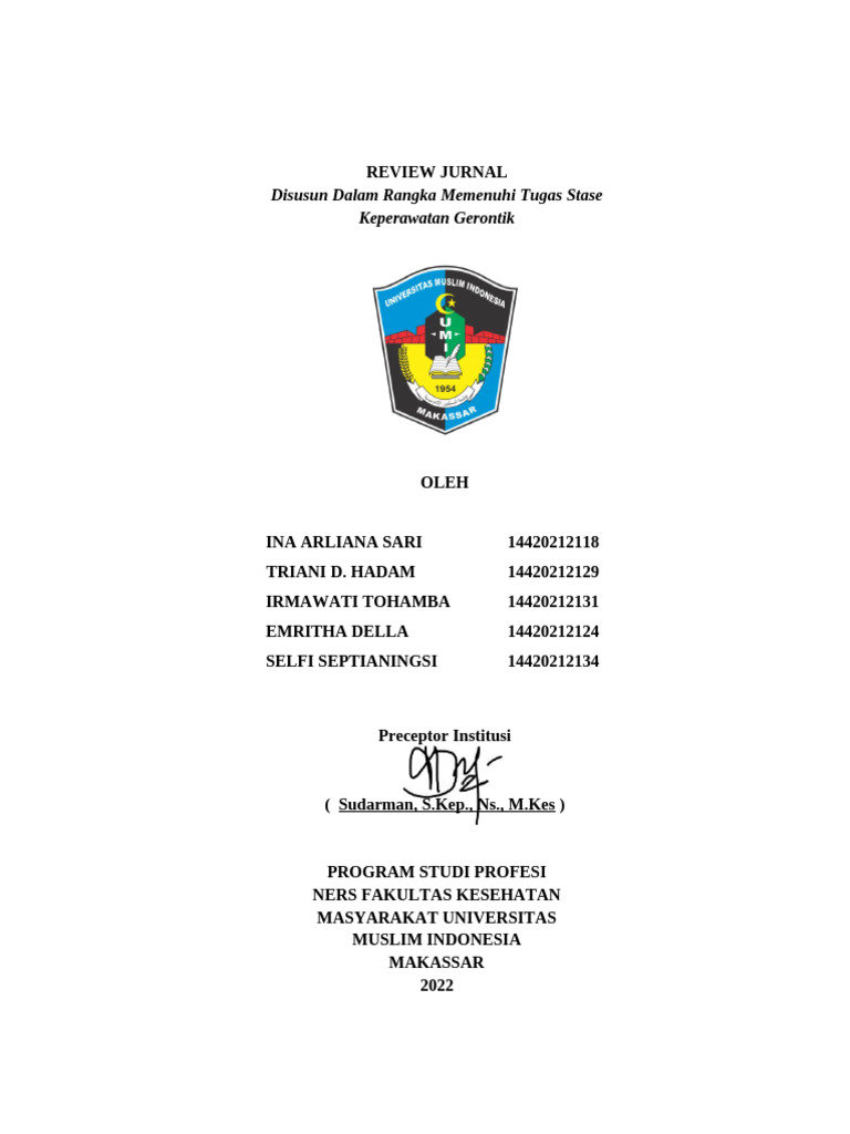 Review Jurnal Mini | PDF