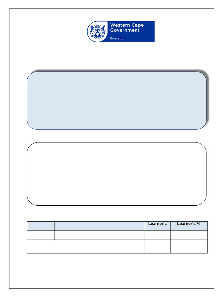 Grade 6 Life Skills: Peer Pressure Assessment | PDF | Learning | Social ...