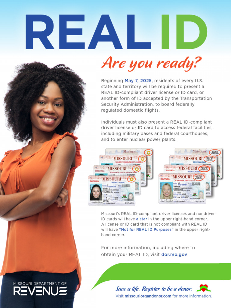 Missouri REAL ID Requirements Explained | PDF | Identity Document ...