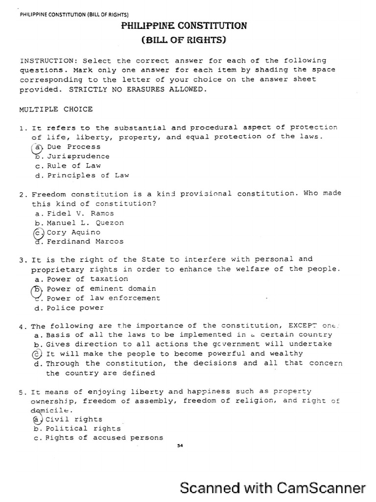 Philippine Constitution | PDF