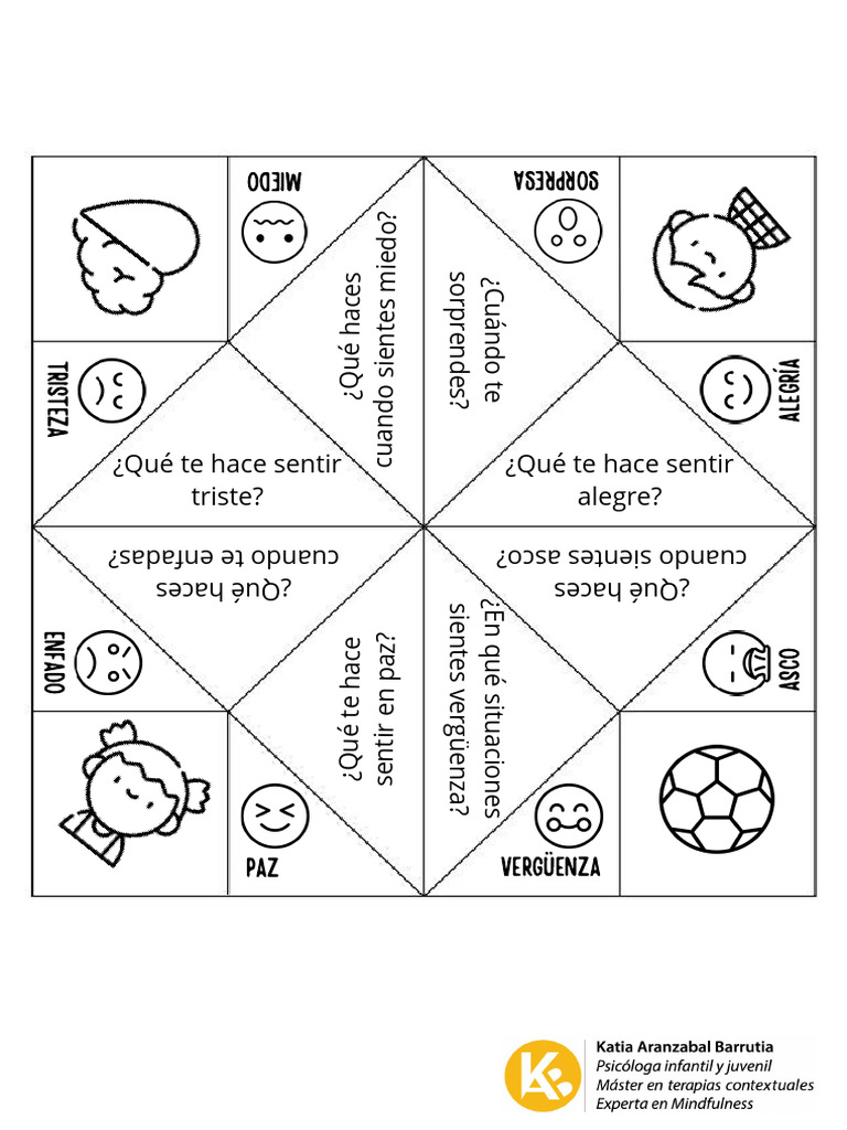 FICHAS--COMECOCOS-EMOCIONES-2 | PDF