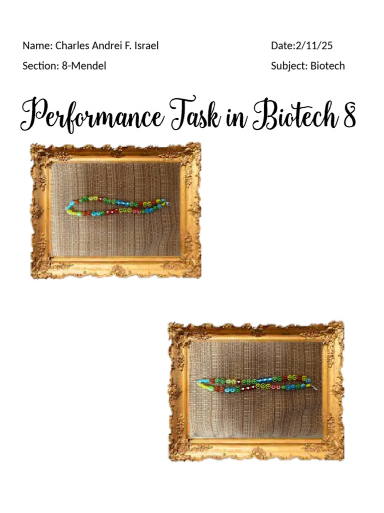 Biotech 8 Peta q3 | PDF