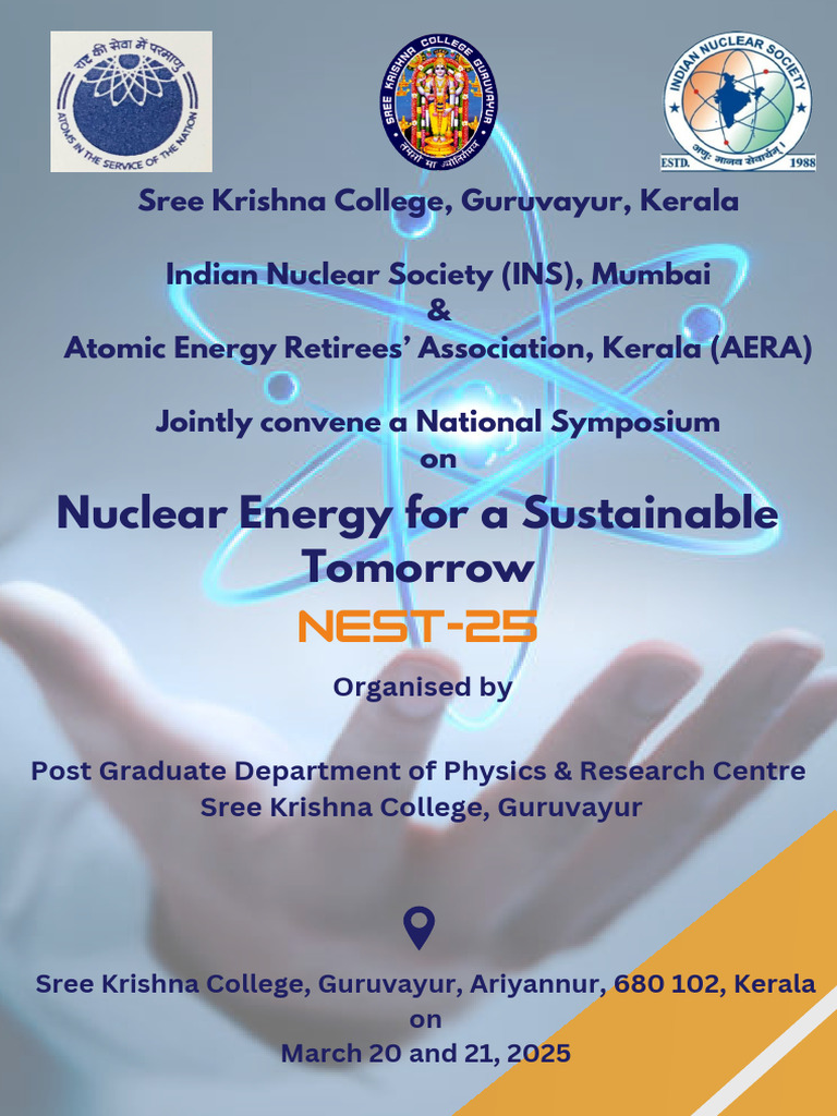NEST-25 - Conferene Details | PDF | Nuclear Power | Particle Accelerator