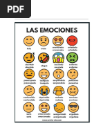 Mapa de Emociones para Estudiantes | PDF