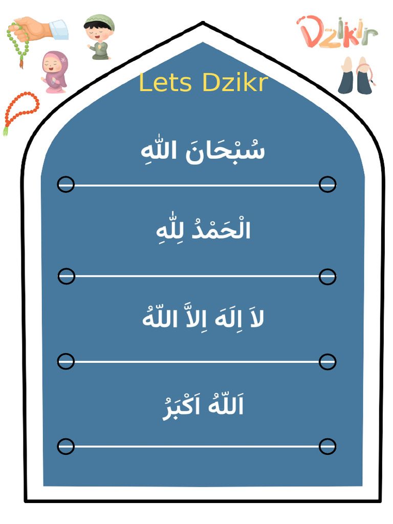 Let's Dzikr | PDF