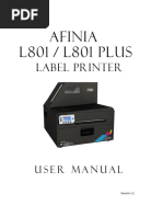Evolis Print Center Manual | PDF | Printer (Computing) | Command Line Interface