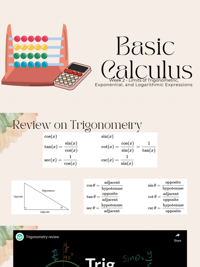 Basic Calculus - Grade 11 PDF | PDF