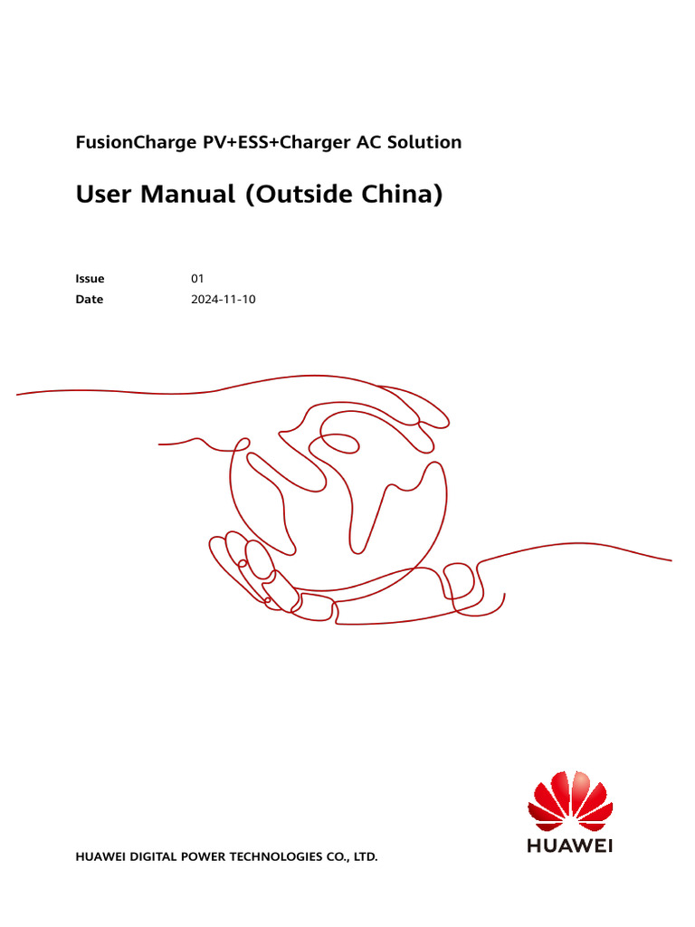 FusionCharge PV+ESS+Charger AC Solution User Manual (Outside China ...