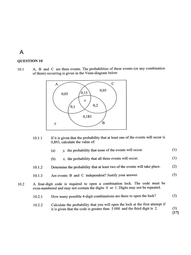 Probability Questions | PDF