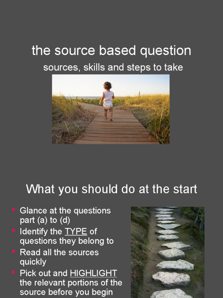 Analyzing Sources for SBQ Questions | PDF | Inference | Truth
