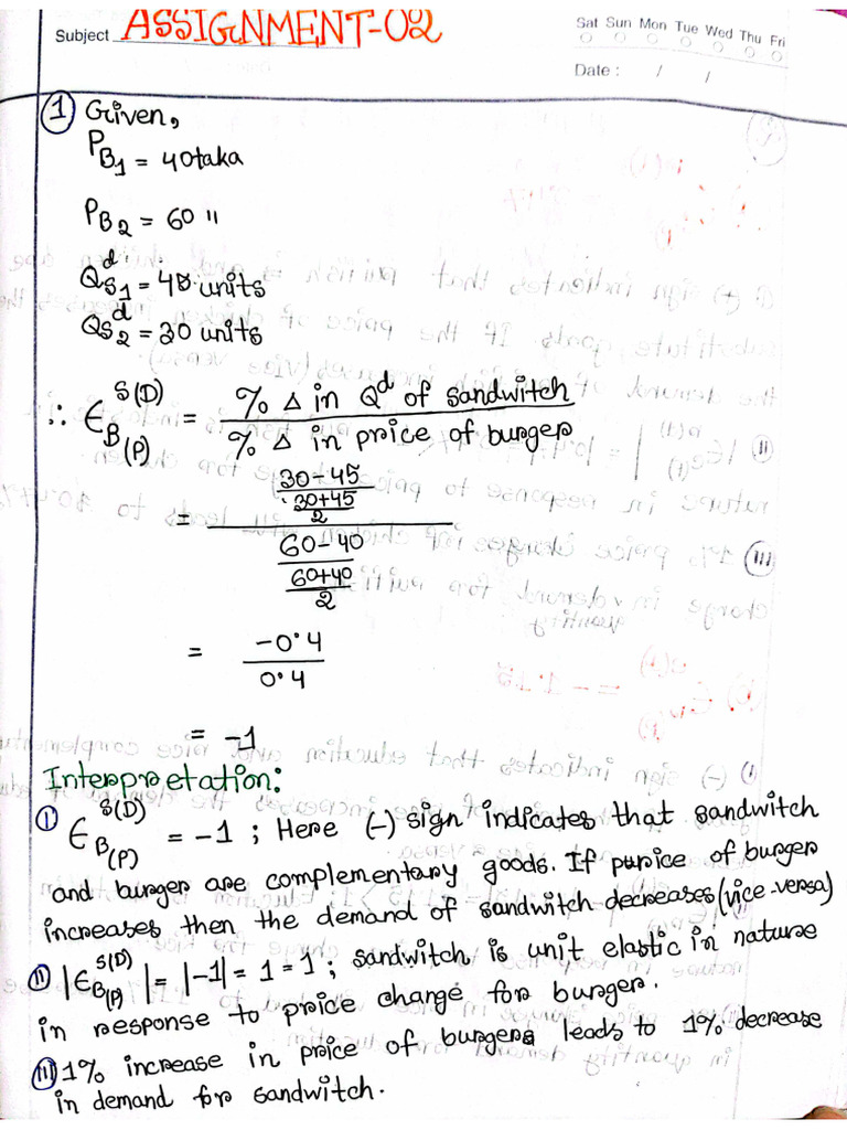 Assignment 2. Solution | PDF