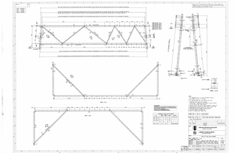 A 303 DA Mkd P 1421010 Stub & Stub Setting Template | PDF