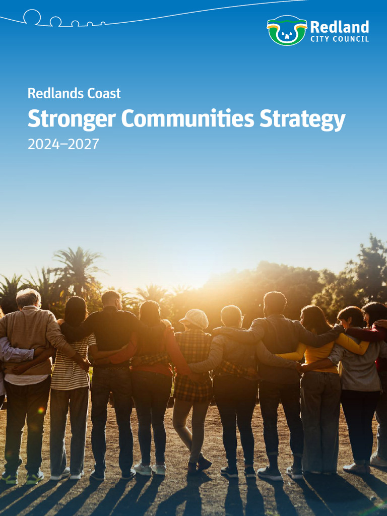 Redlands Coast Stronger Communities Strategy 2024 2027 Low Res FINAL ...