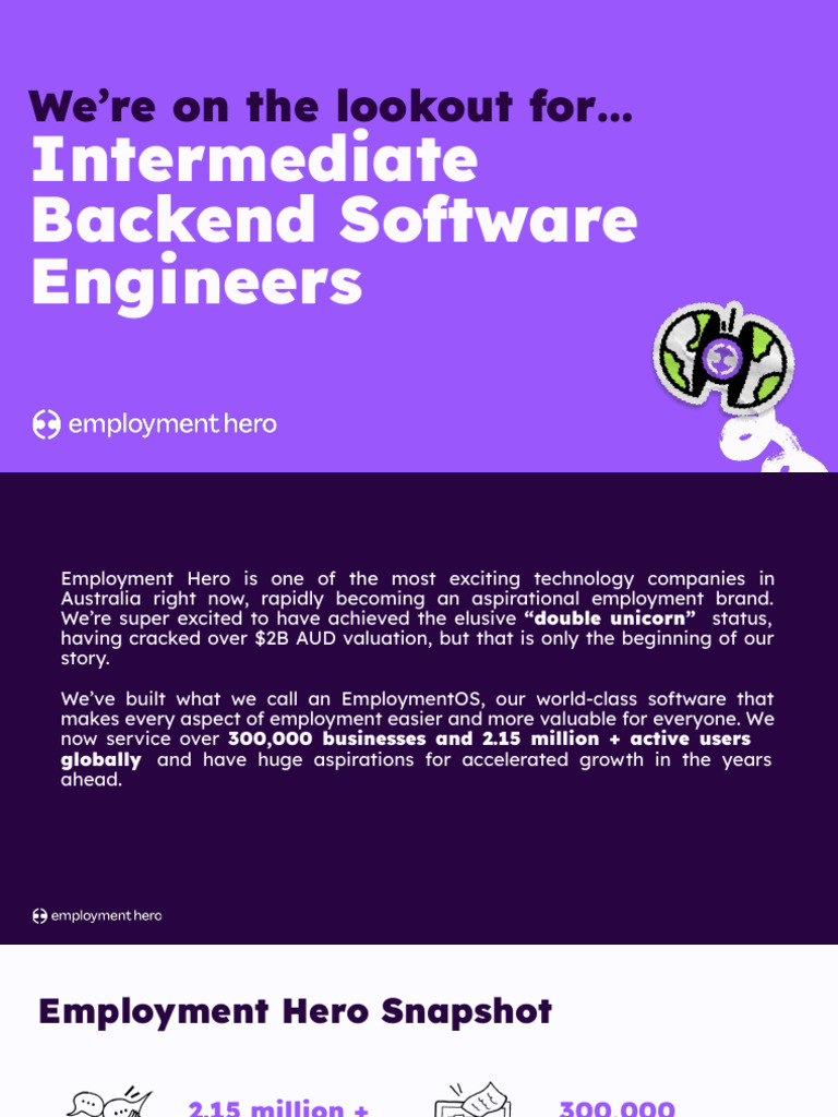 Intermediate Backend Software Engineers - Pitch Deck (Updated 2.0 ...