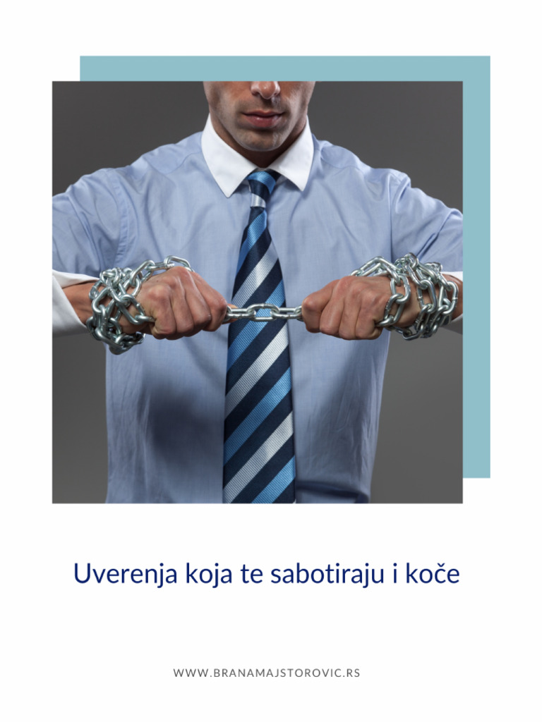 Uverenja Koja Te Sabotiraju I Koce | PDF