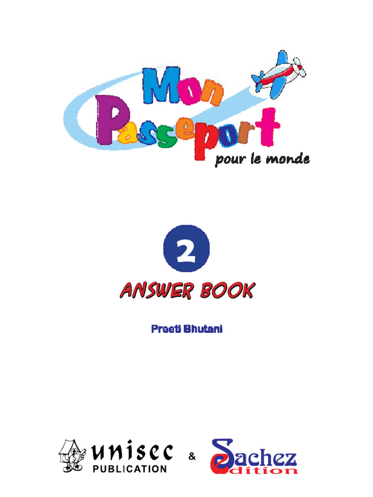 Mon Passeport 2: Exercices et Solutions | PDF