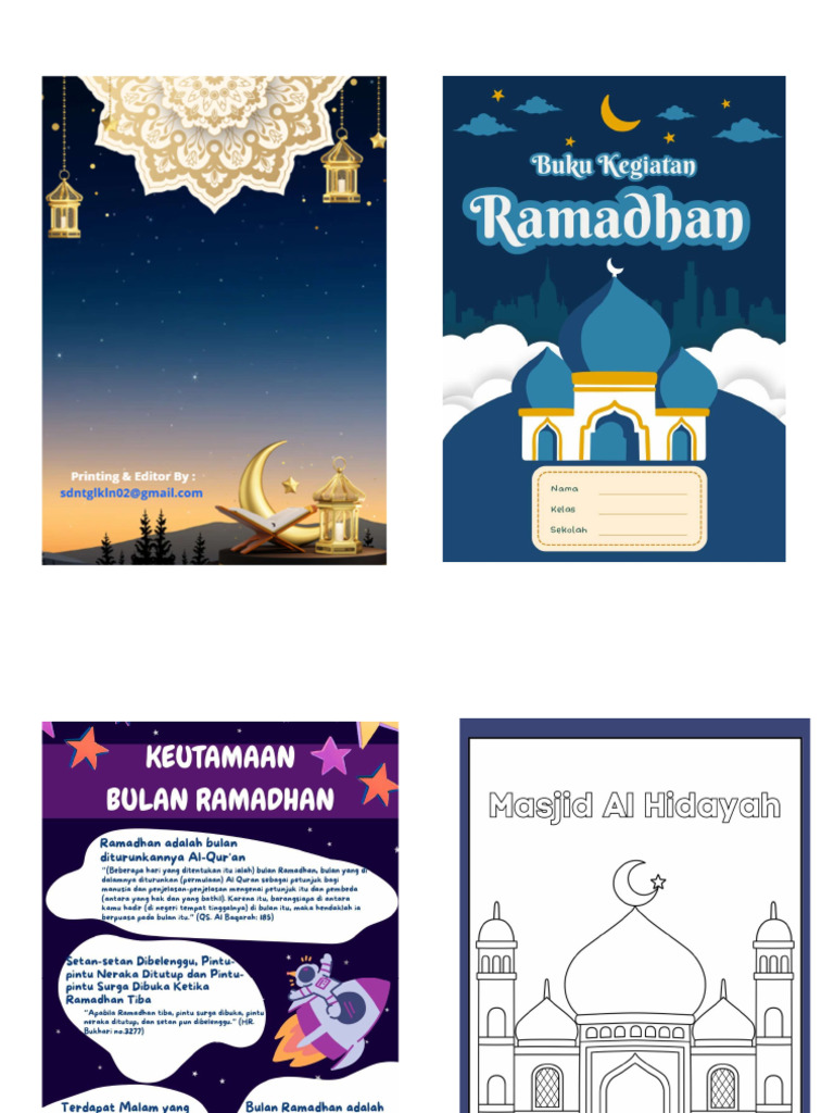 Buku Ramadhan Kelas 4-6 | PDF