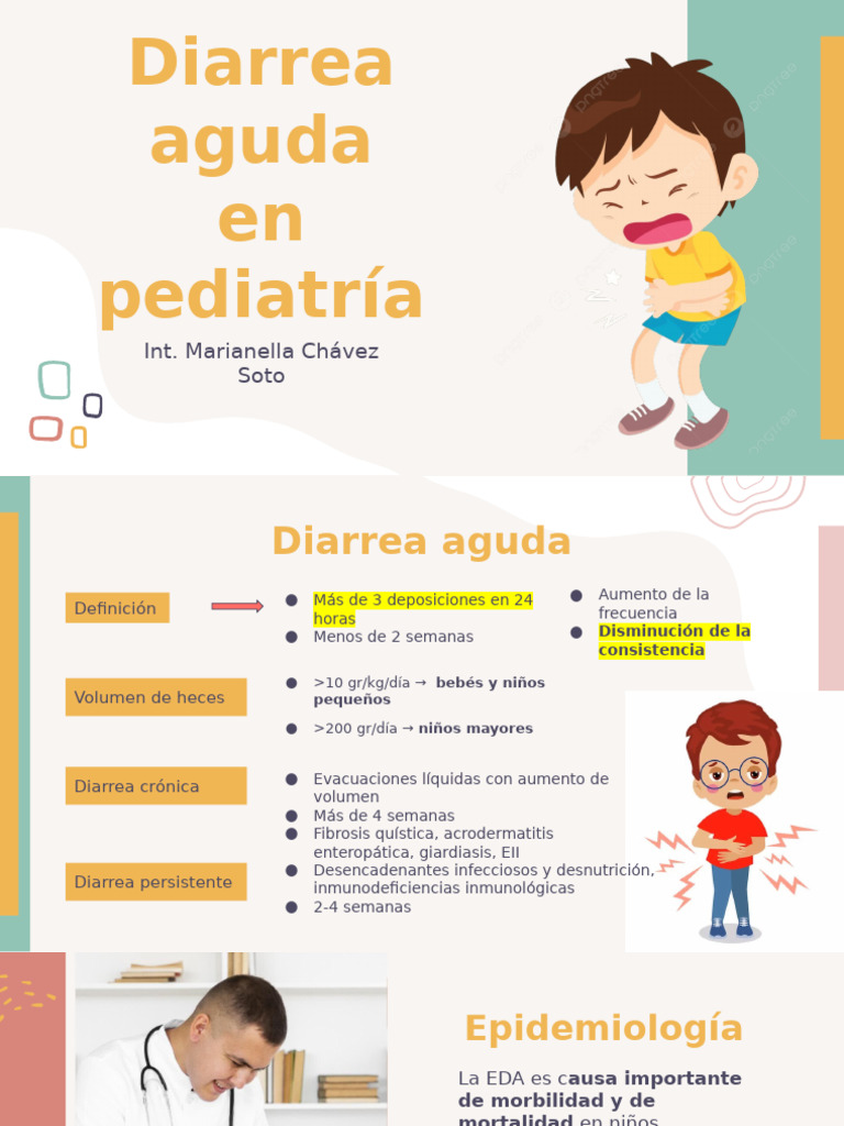 Diarrea Aguda En Pediatría Diagnóstico Y Tratamiento Pdf Diarrea